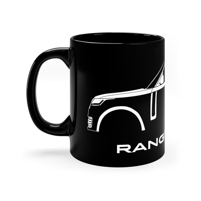 Range Rover Silhouette Coffee Mug - Car Enthusiast Gift - Etsy