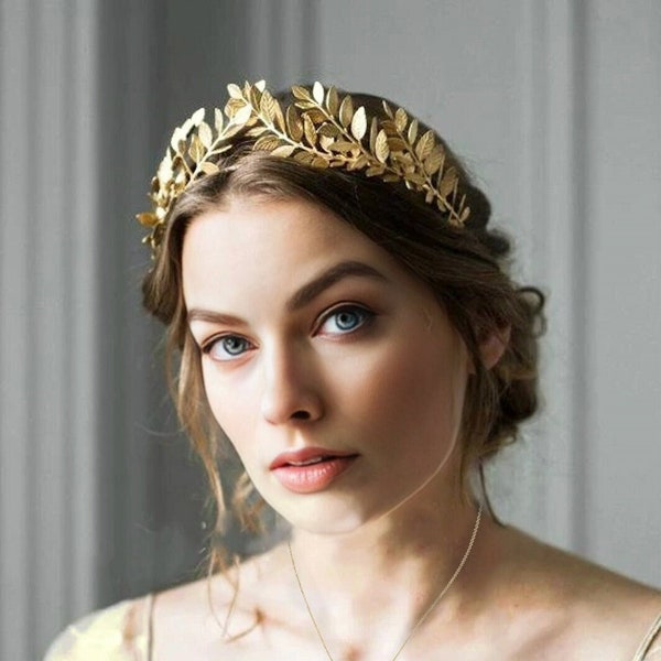 Gold Flower Crown - Etsy