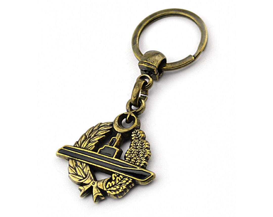 Miniature Submarine Charm Keychain for Cool Sea Lovers, Underwater Ship ...