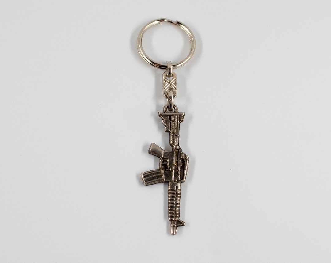 Gamer AR 15 Rifle Keychain Mini M4 Carbine Tactical Firearm - Etsy