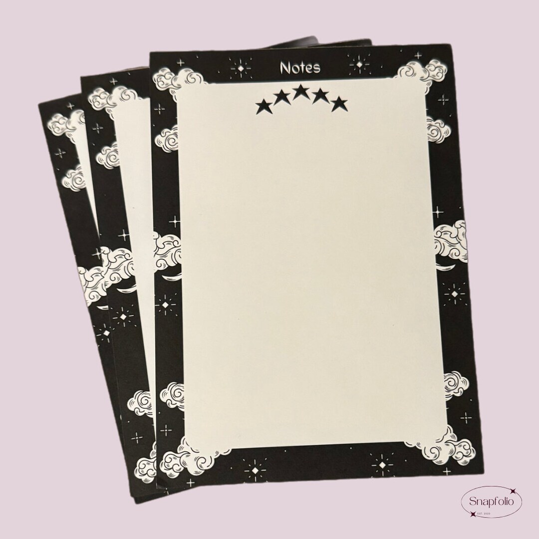 Stray Kids 5-star Notepad, A6 Memopad - Etsy