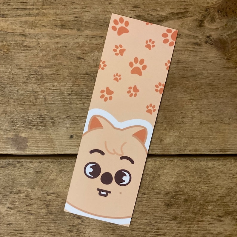 SKZOO Stray Kids Bookmark double-sided Cute Kpop Gift - Etsy