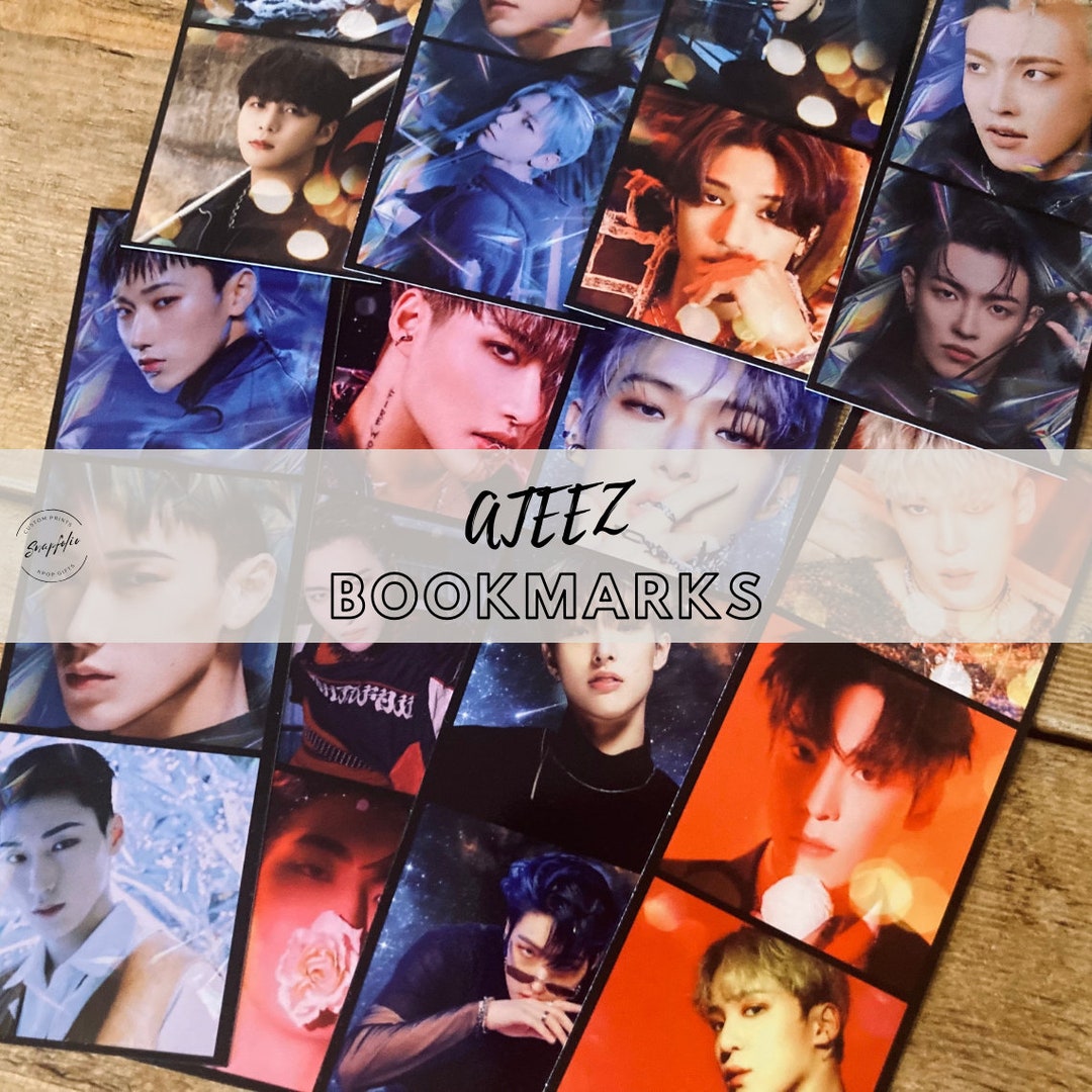 ATEEZ Bookmark (double-sided) - Etsy UK
