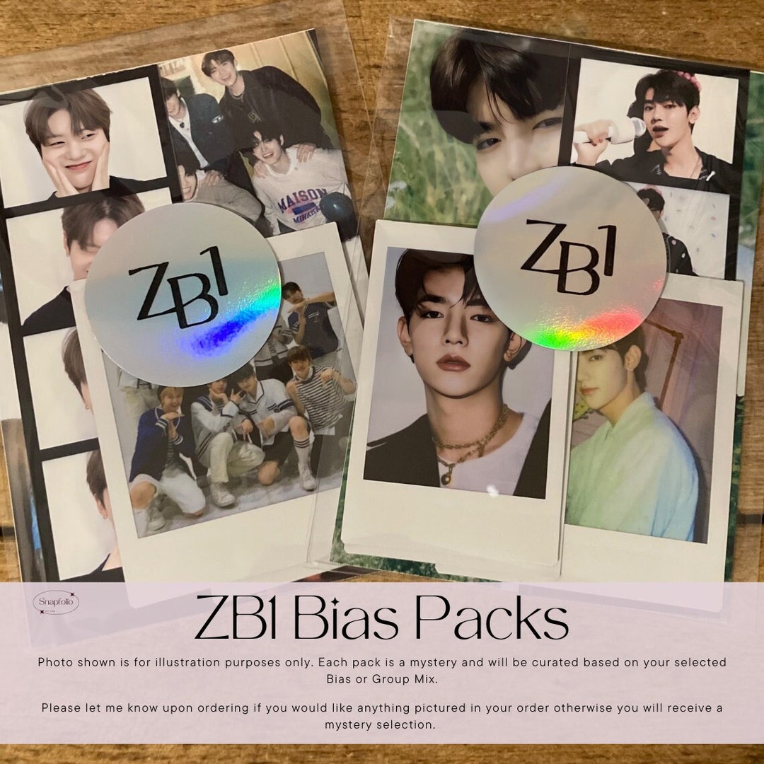 ZEROBASEONE ZB1 Mystery Bias Pack, Photo Bundle, Kpop Gift - Etsy UK