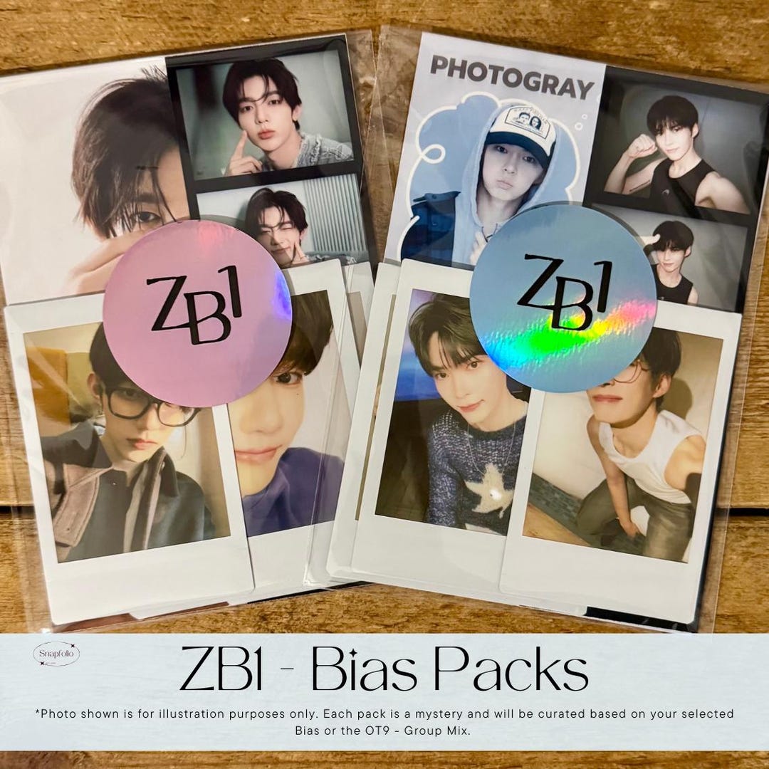 ZEROBASEONE Bias Pack | ZB1 | Mystery | Photo Bundle | Kpop Gift - Etsy UK