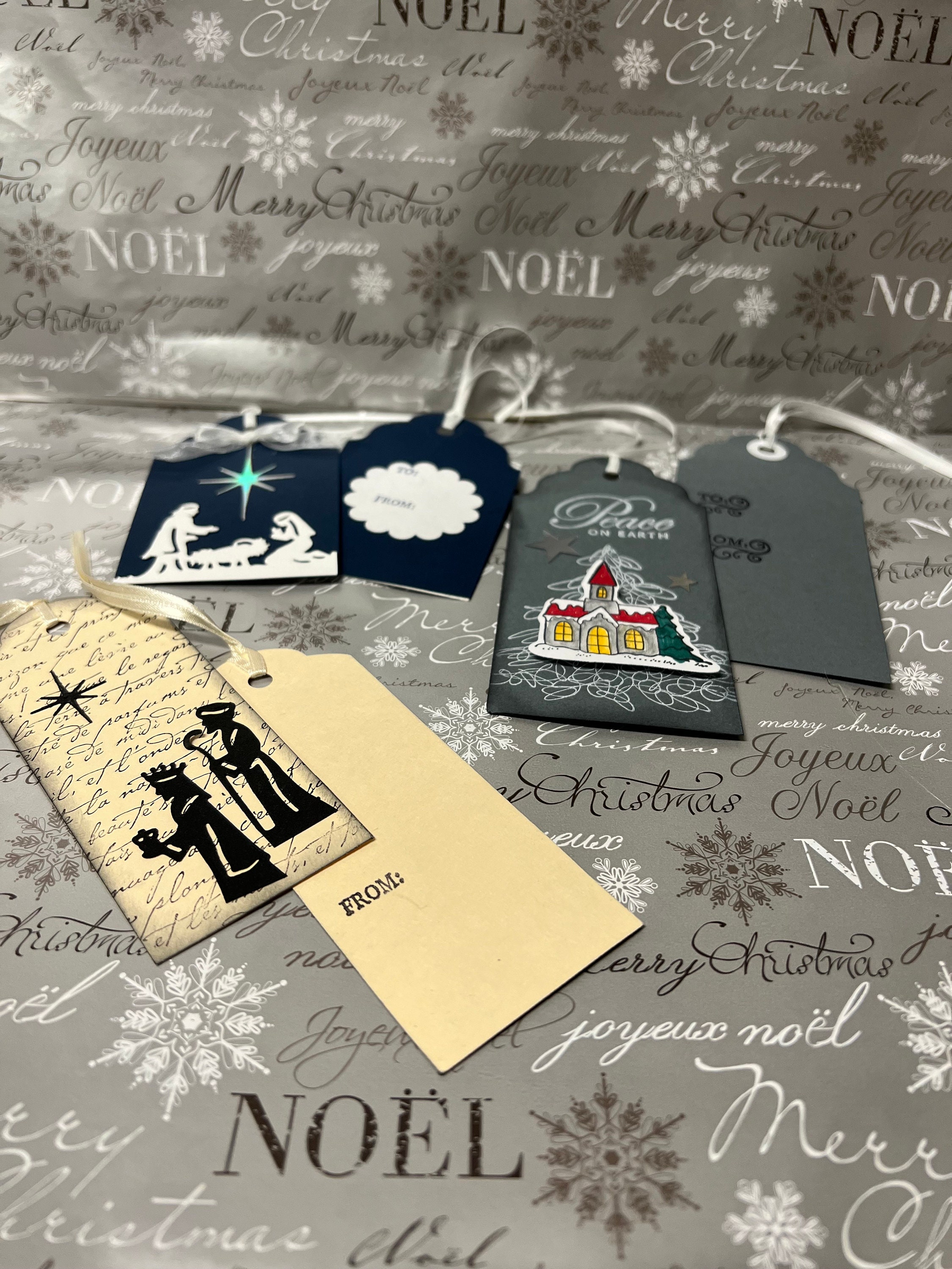 Religious Christmas Tags Listing - Etsy