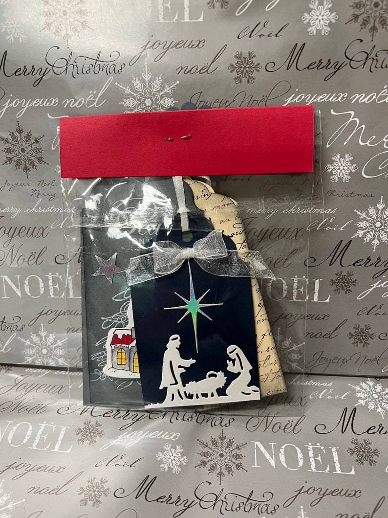 Religious Christmas Tags Listing - Etsy
