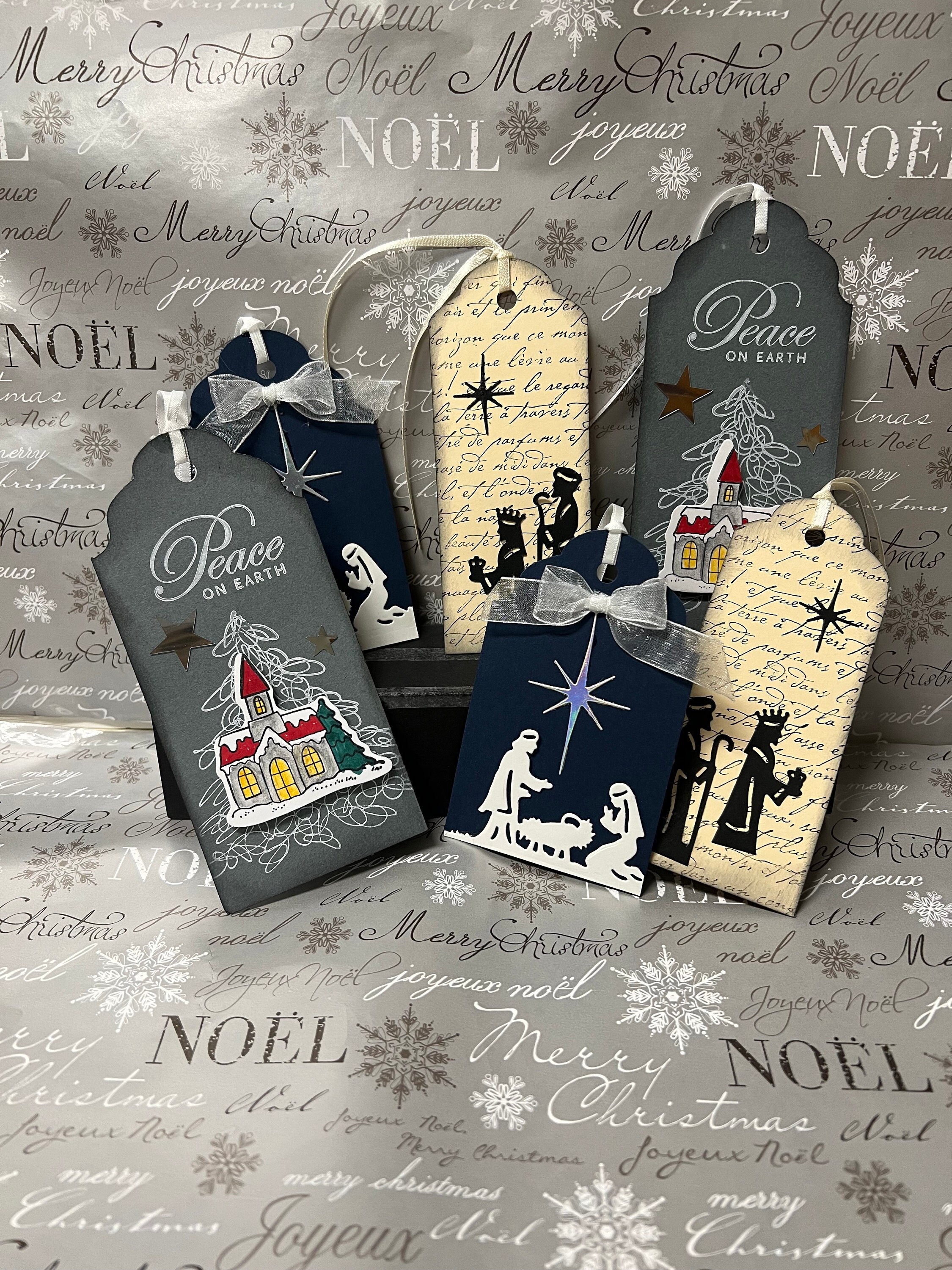 Religious Christmas Tags Listing - Etsy