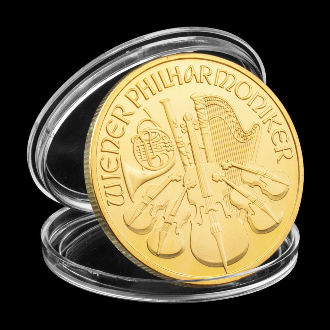 Vienna Philharmonic Orchestra Collectible Coin Gold Plated - Etsy
