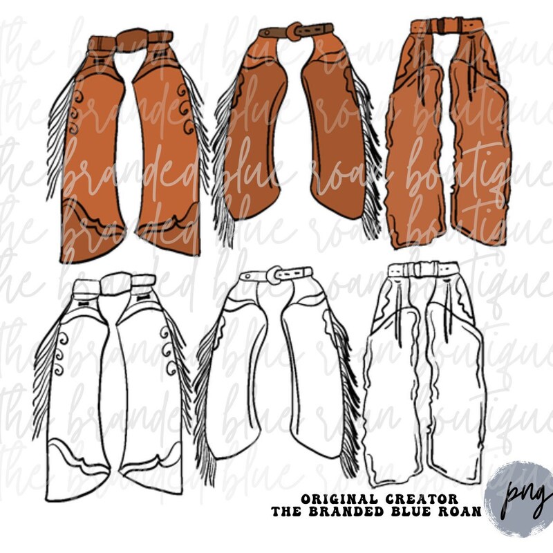 Western Chaps - Etsy