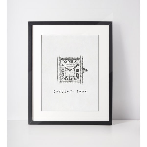 Cartier Watch - Etsy