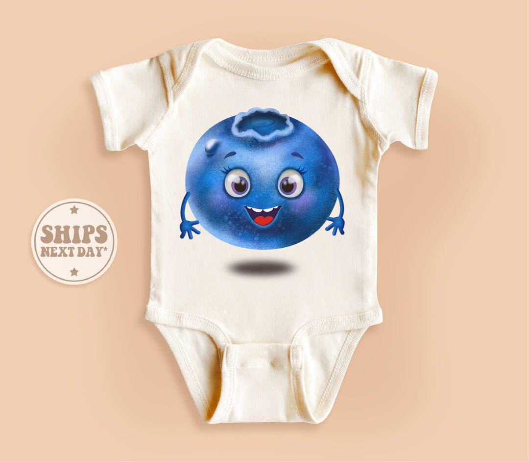 Blueberry Onesie®, Cute Fruit Baby Onesie®, Little Berry Baby Bodysuit ...
