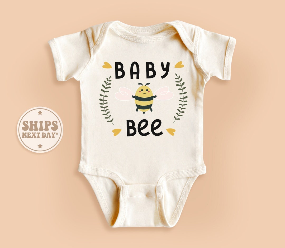 Baby Bee Onesie®, Cute Bee Natural Onesie®, Honey Bee Baby Bodysuit ...