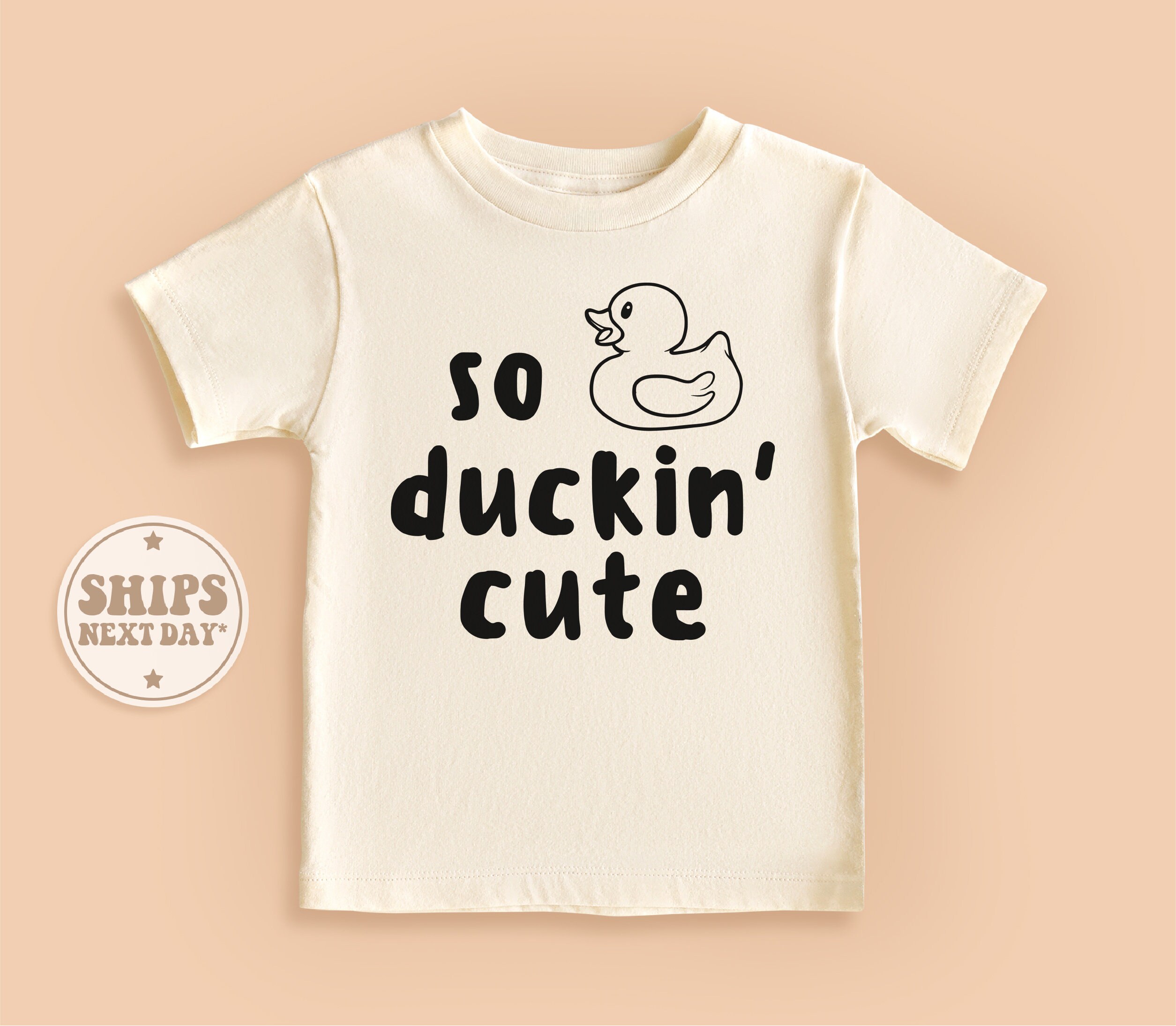 So Duckin' Cute Baby Onesie® Baby Duck Onesie® Cute - Etsy