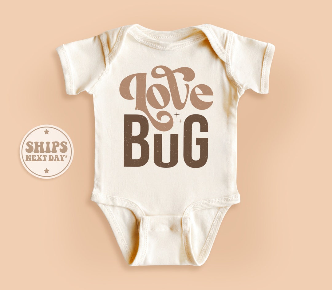 Vintage Love Bug Onesie®, Love Bug Baby Bodysuit, Valentine's Day ...