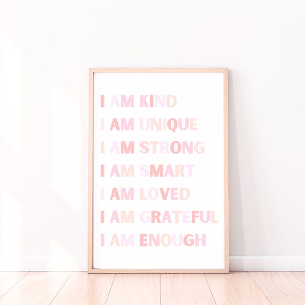 Teen Girl Wall Art - Etsy
