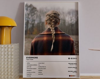 Evermore Album Cover Poster - Etsy