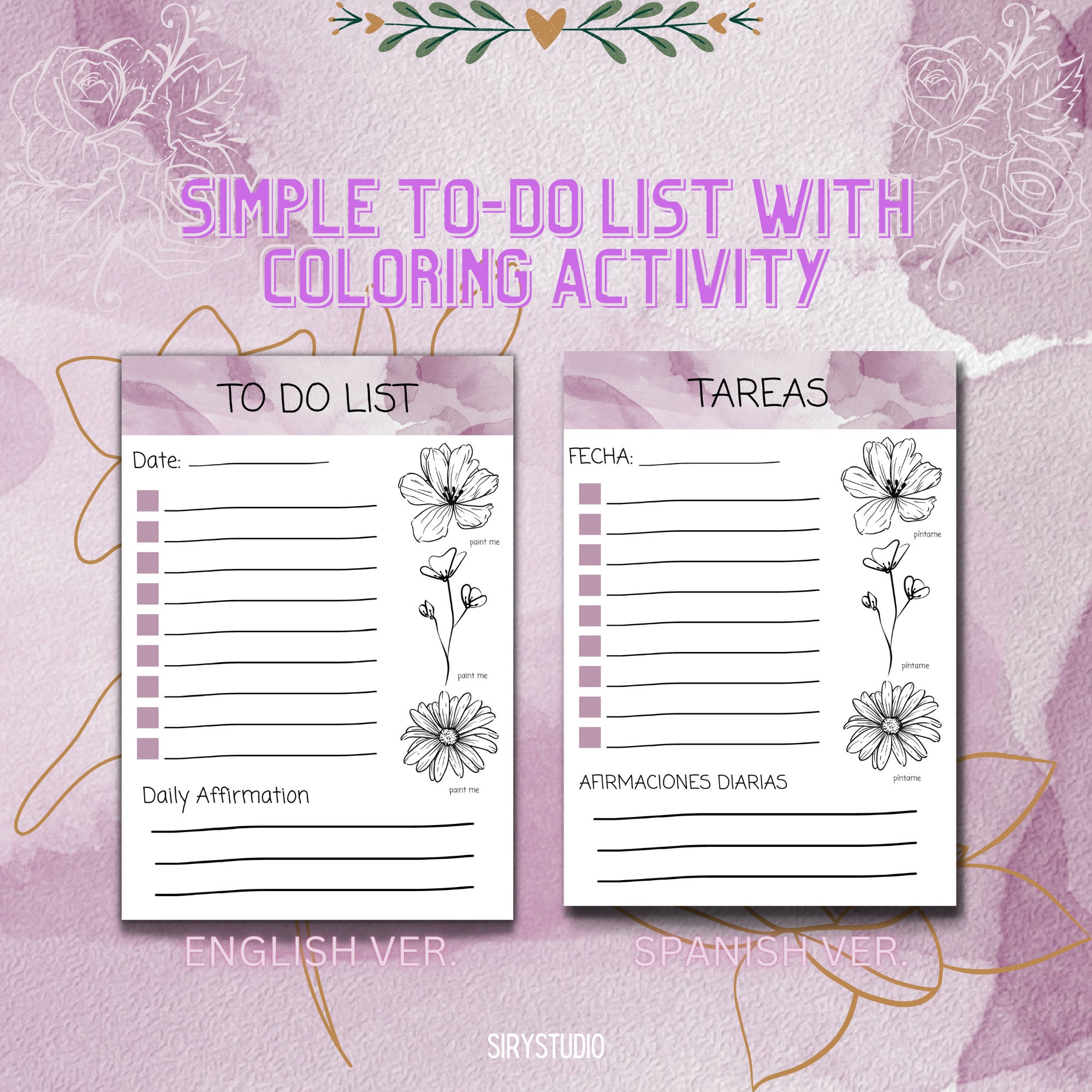 Pretty List Template