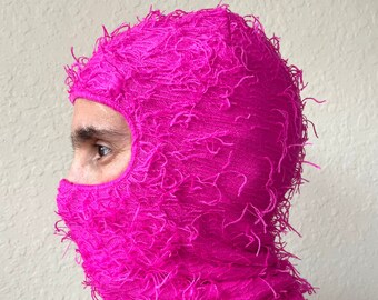 Balaclava Neon Pink - Etsy