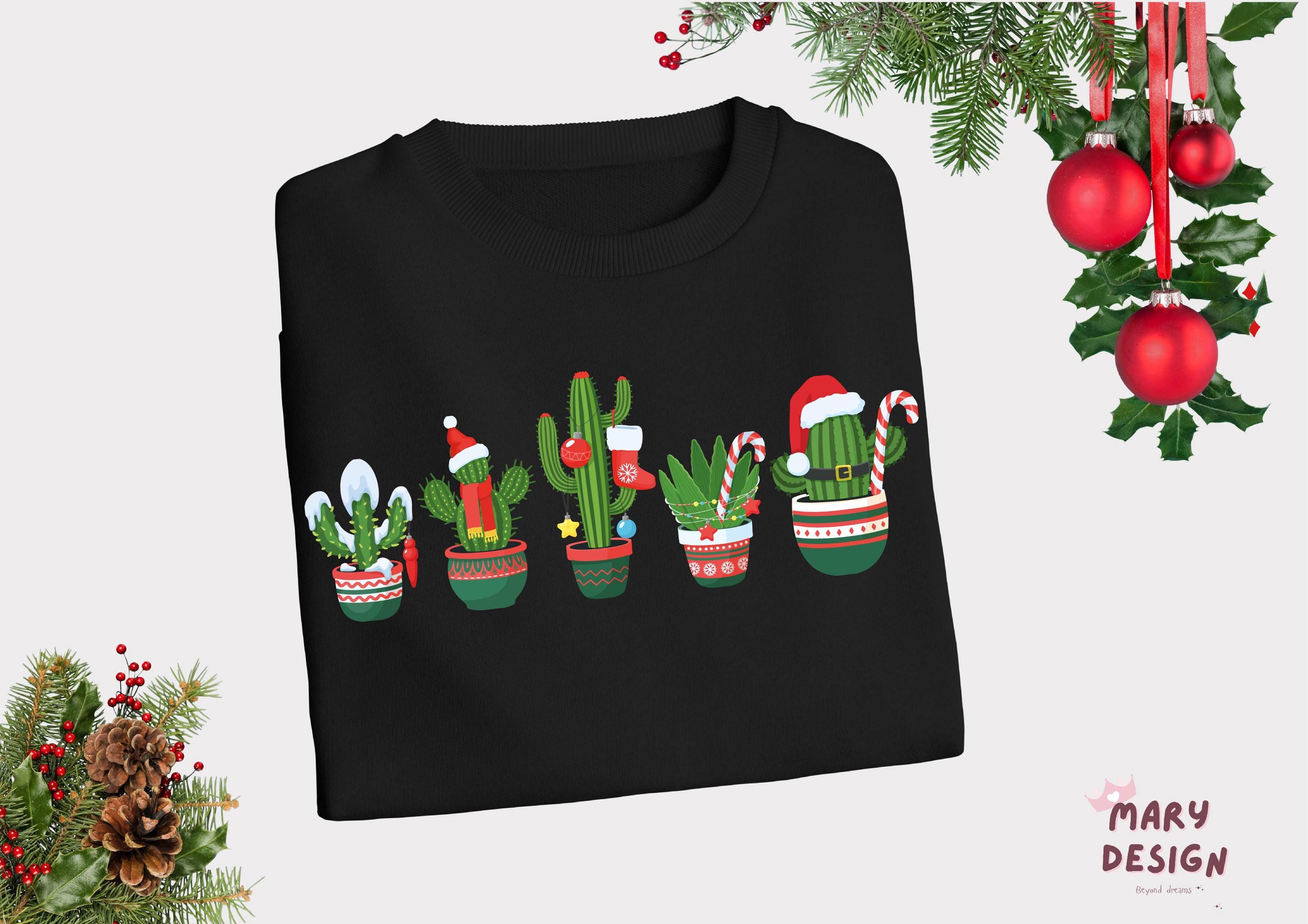 Christmas Cactus Png, Christmas Plant Svg, Christmas Cactus SVG ...