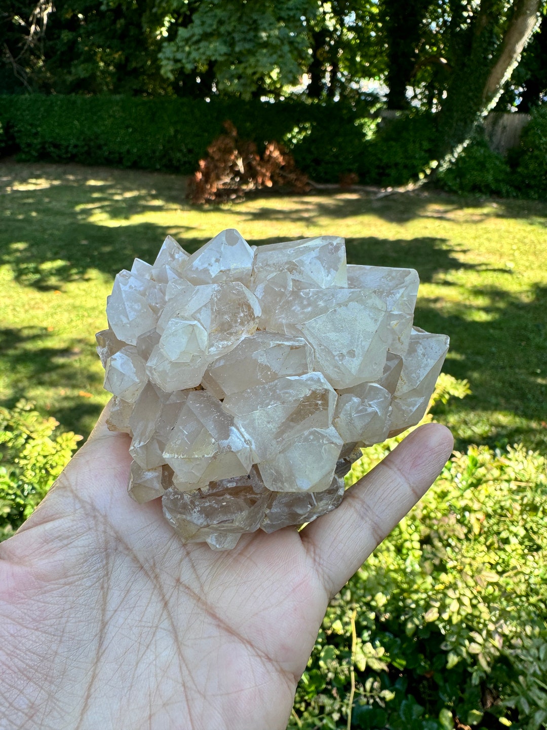 White Quartz Cluster, Healing Quartz, Quartz Cluster - Etsy