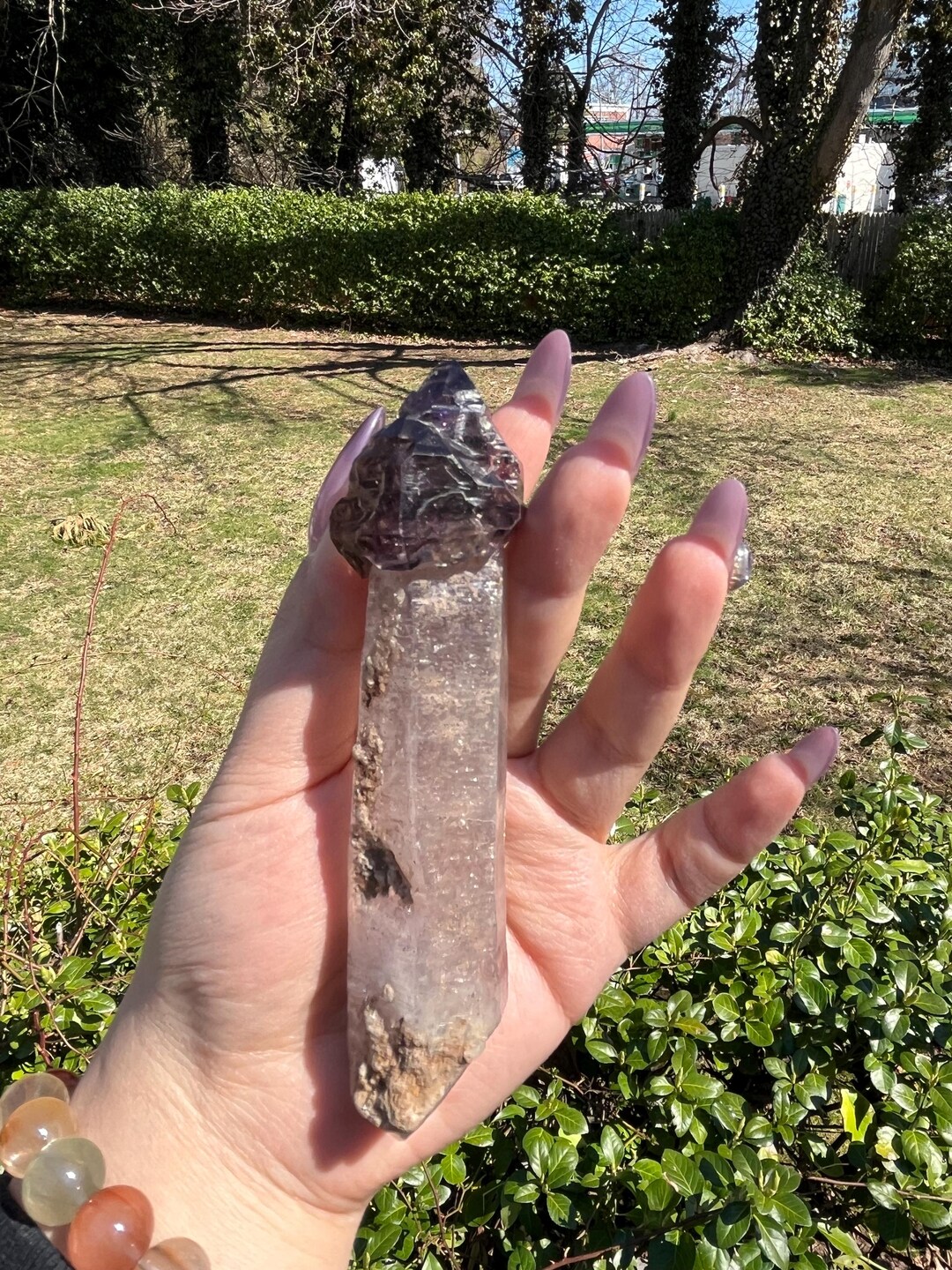 Raw Super Seven Crystal, a Powerful Stone With Amethyst, Quartz ...