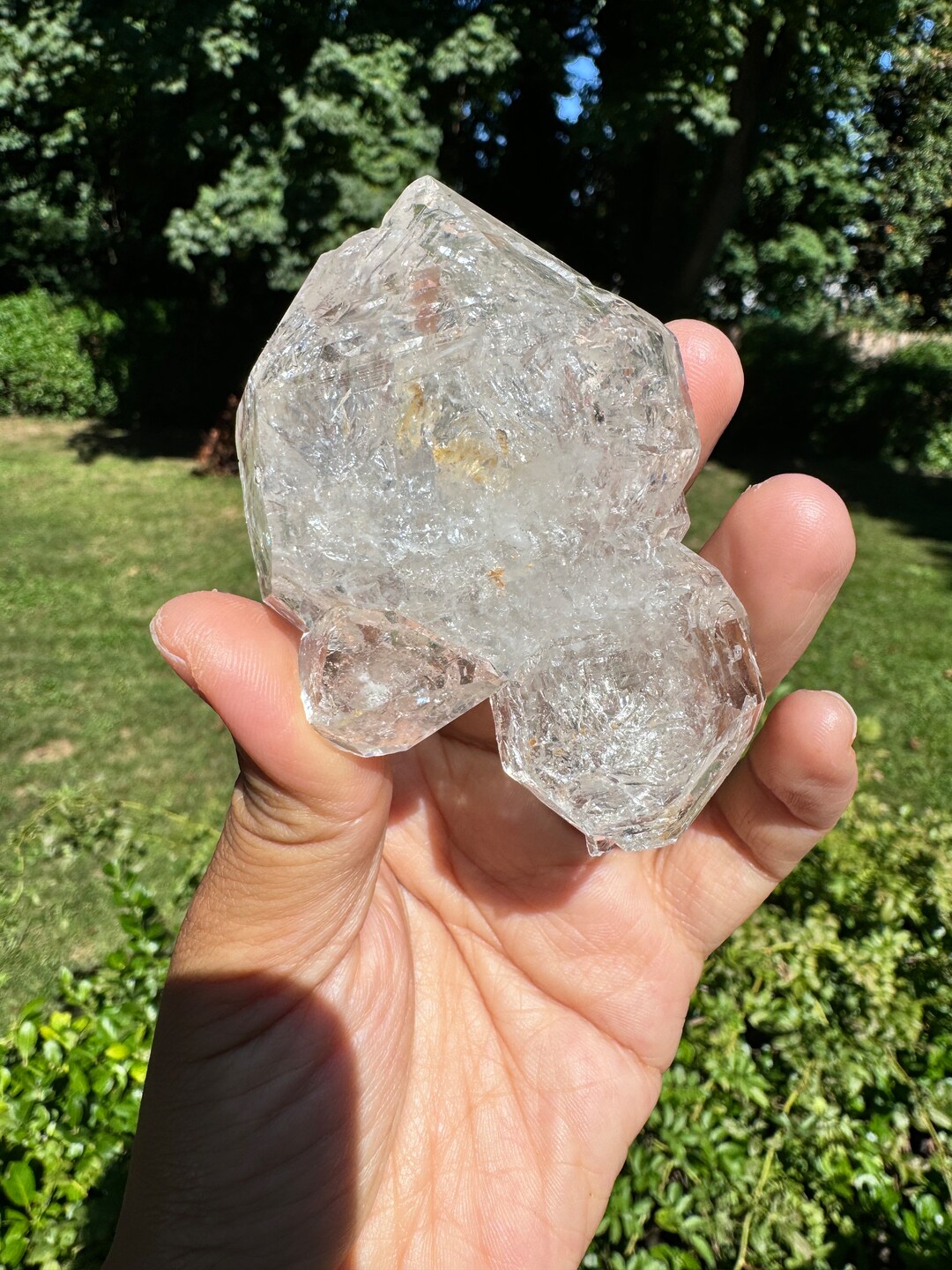 Clear & White Bones Quartz From Pakistan - Etsy