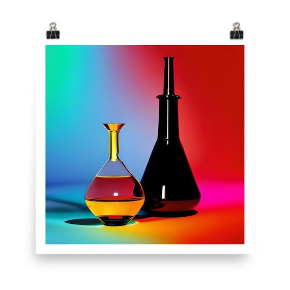 Abstract Chemistry Art