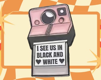 Polaroid Camera Enamel Pin - Etsy