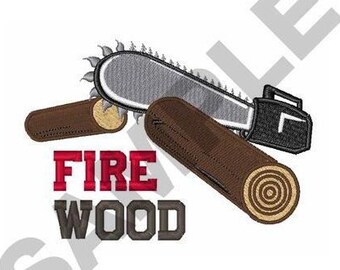 Log Pile Machine Embroidery Design, Wood Pile Embroidery Pattern ...