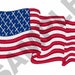 American Flag Machine Embroidery Design - Etsy