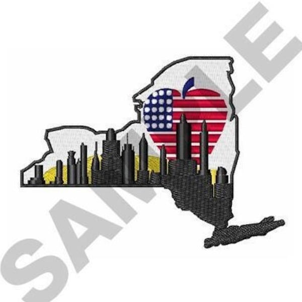 New York Embroidery - Etsy
