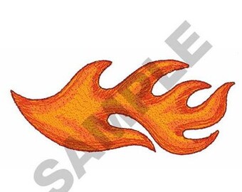 Large Flames Machine Embroidery Design - Etsy
