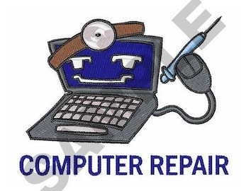 Monitor & Keyboard Machine Embroidery Design, Computer Monitor ...