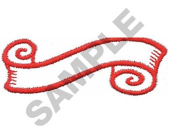 Banner Label Machine Embroidery Design Instant Download - Etsy