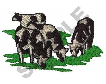 Cow Machine Embroidery Design - Etsy