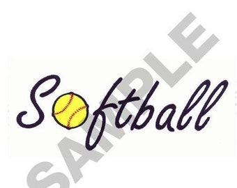 Softball Machine Embroidery Designs, Softball Embroidery Design, Girl ...