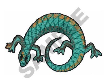 Lizard Gecko Reptile Applique. INSTANT DOWNLOAD Machine Embroidery ...
