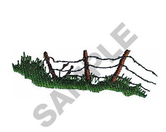 Barb Wire Border Machine Embroidery Design - Etsy