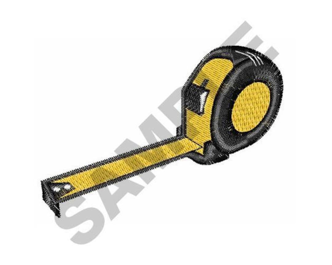 Tape Measure - Machine Embroidery Design - Etsy