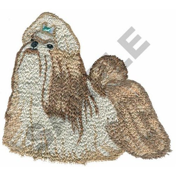 Shih Tzu Embroidery - Etsy