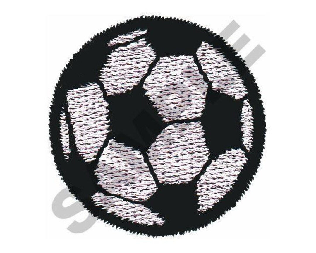 Soccer Ball Machine Embroidery Design - Etsy