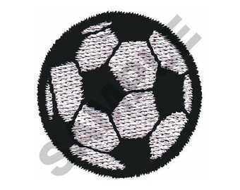 Soccer Ball Machine Embroidery Design - Etsy