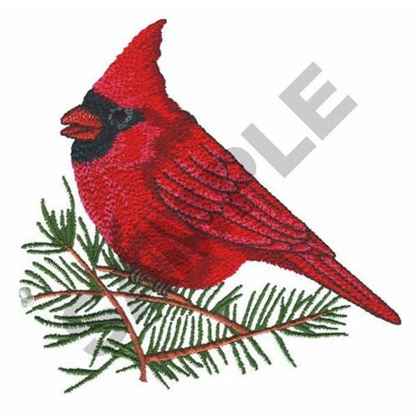 Cardinal Embroidery - Etsy
