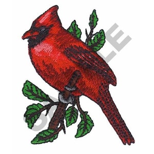 Cardinal - Machine Embroidery Design - Etsy