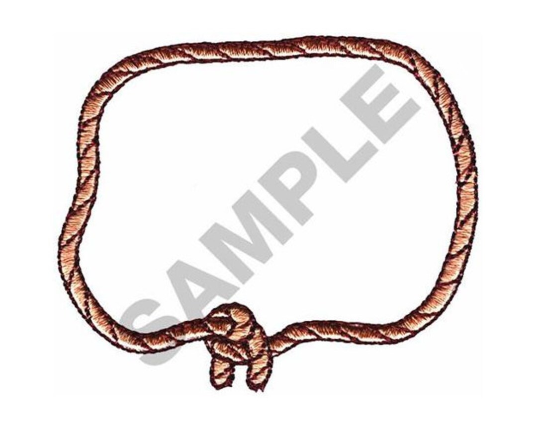 Rope Border - Machine Embroidery Design - Etsy