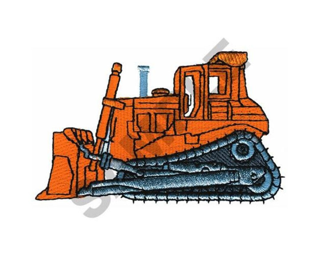 Dozer - Machine Embroidery Design - Etsy