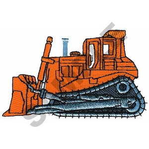 Dozer - Machine Embroidery Design - Etsy