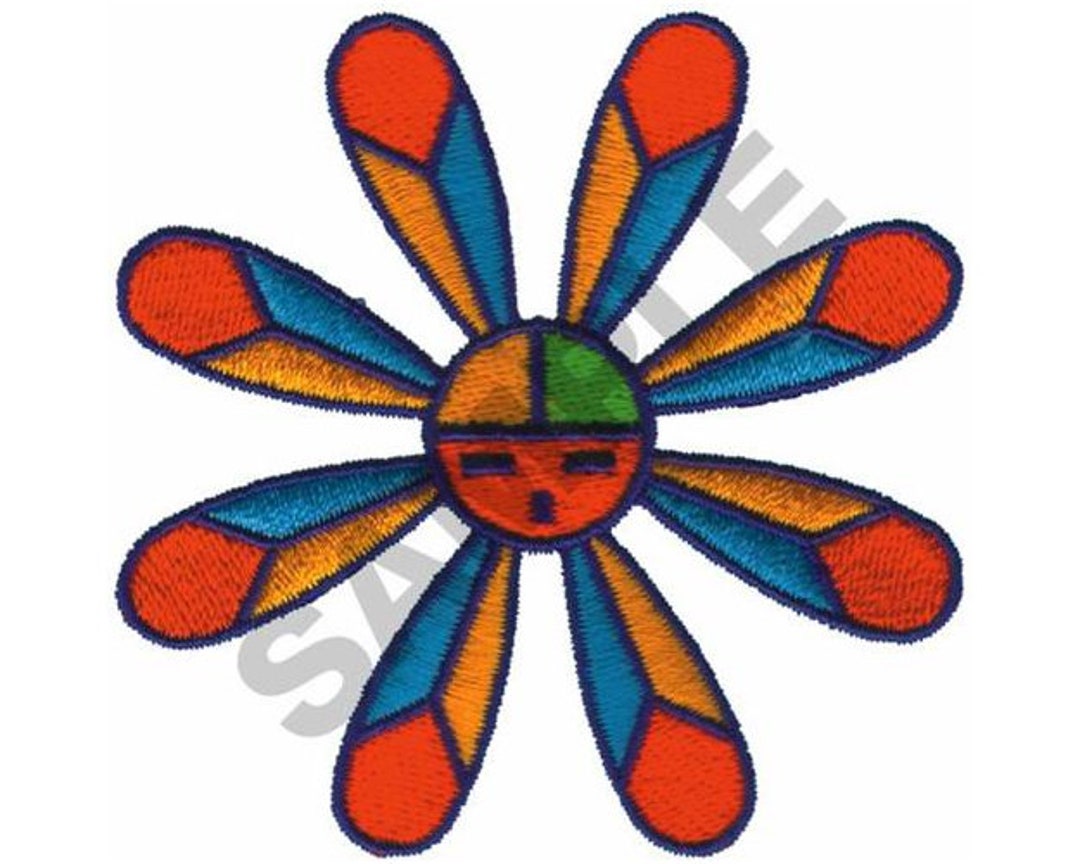 Hopi Indian Design - Machine Embroidery Design - Etsy