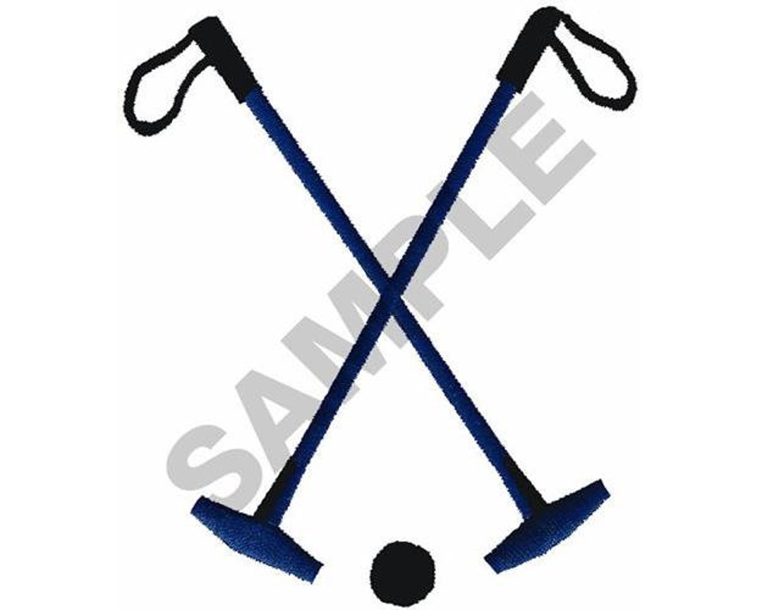 Polo Mallets - Machine Embroidery Design - Etsy